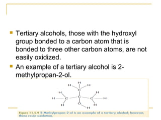 Reactions of alcohol | PPT