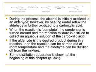 Reactions of alcohol | PPT