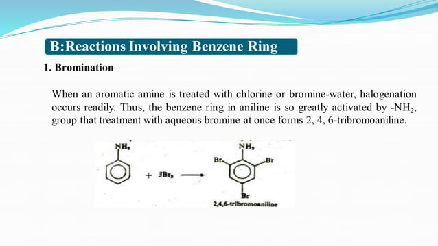 Reactions of aromatic amines | PDF | Chemistry | Science