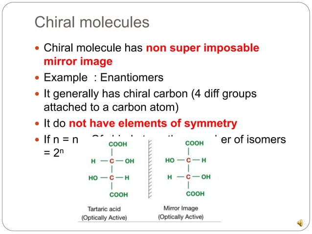 Reactions of chiral molecules | PPTX | Chemistry | Science