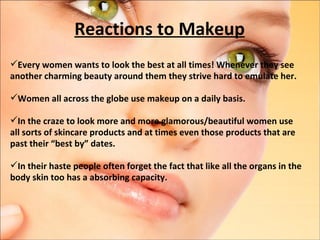 Reactions to makeup | PPT