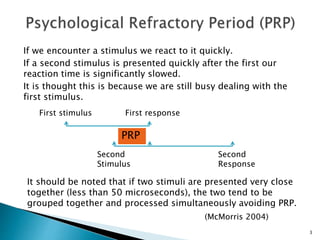 Reaction time theories | PPTX