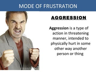 Reaction to frustration | PPT