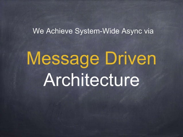 Reactive Architecture | PPTX | Programming Languages | Computing