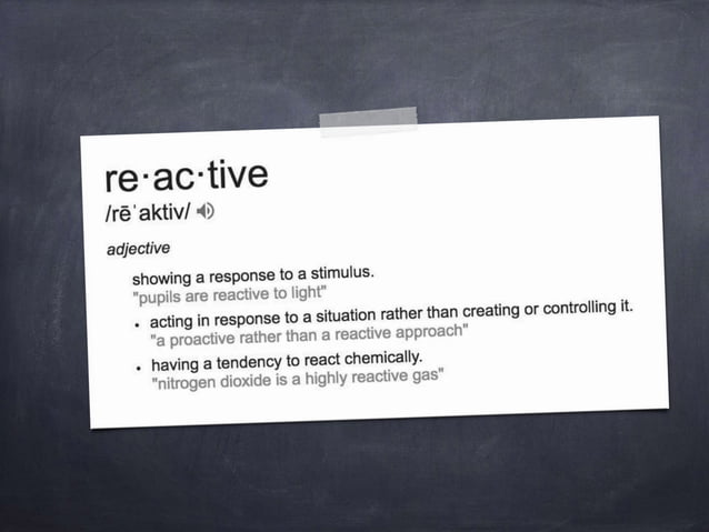 Reactive Architecture | PPTX | Programming Languages | Computing