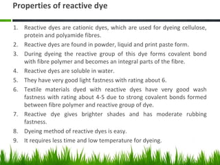 Reactive Dye | PPT