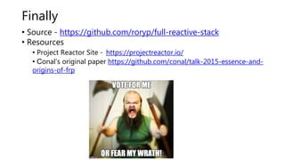 Functional Reactive Endpoints using Spring 5 | PPT