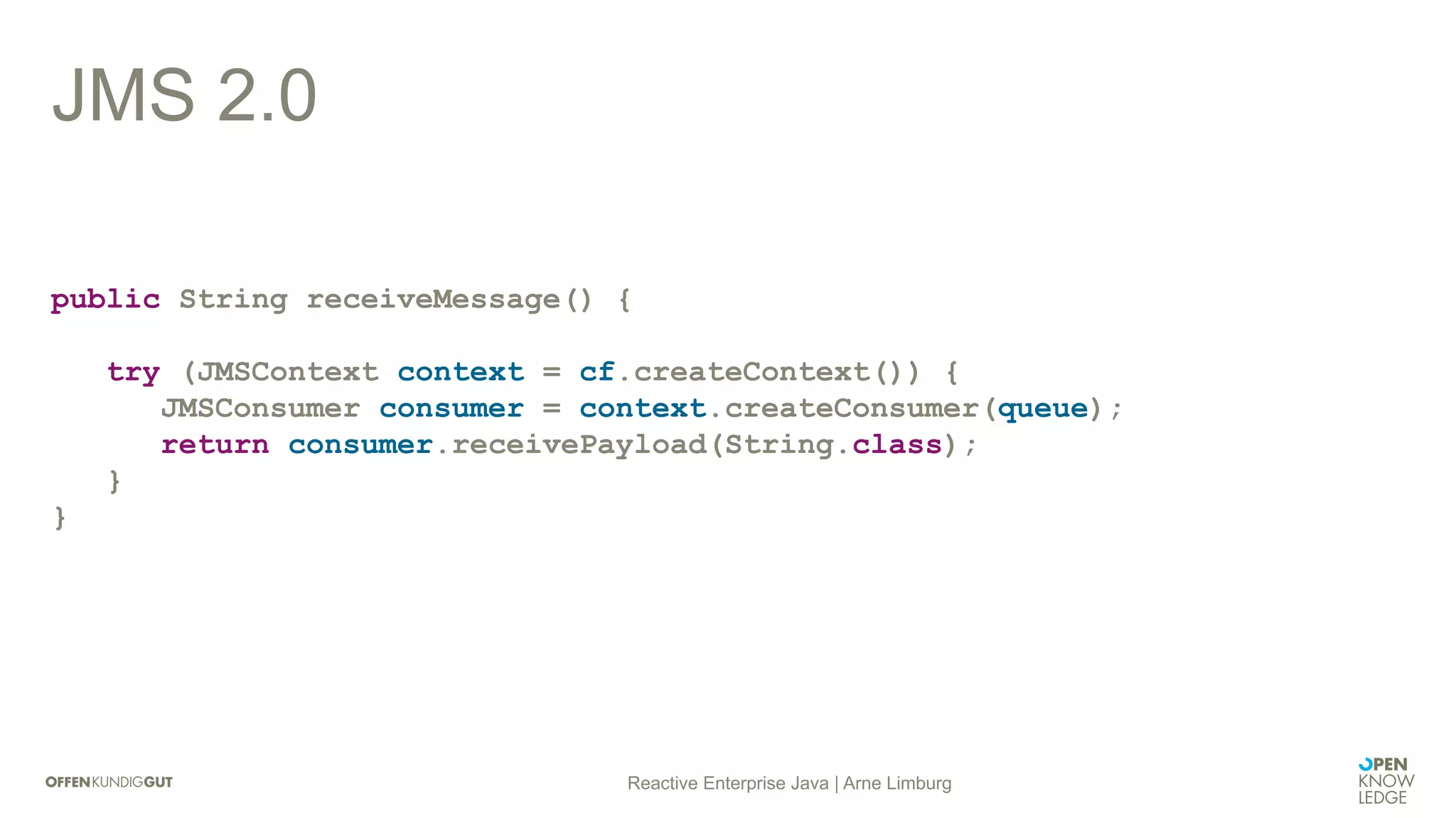 Reactive Enterprise Java | PPT