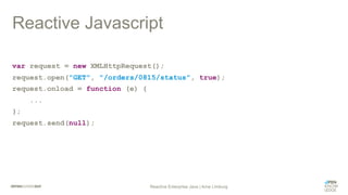 Reactive Enterprise Java | PDF