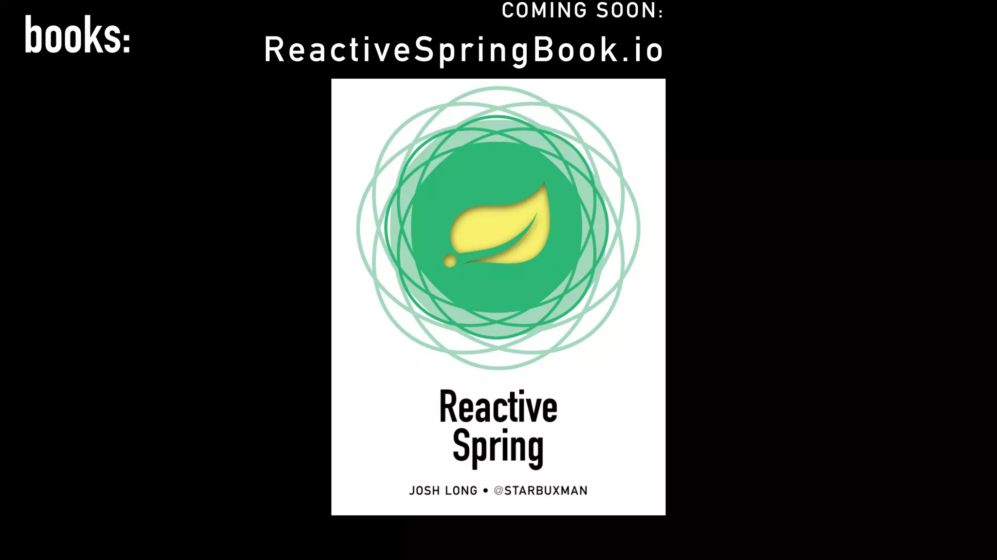The Reactive Revolution - Josh Long | PPT