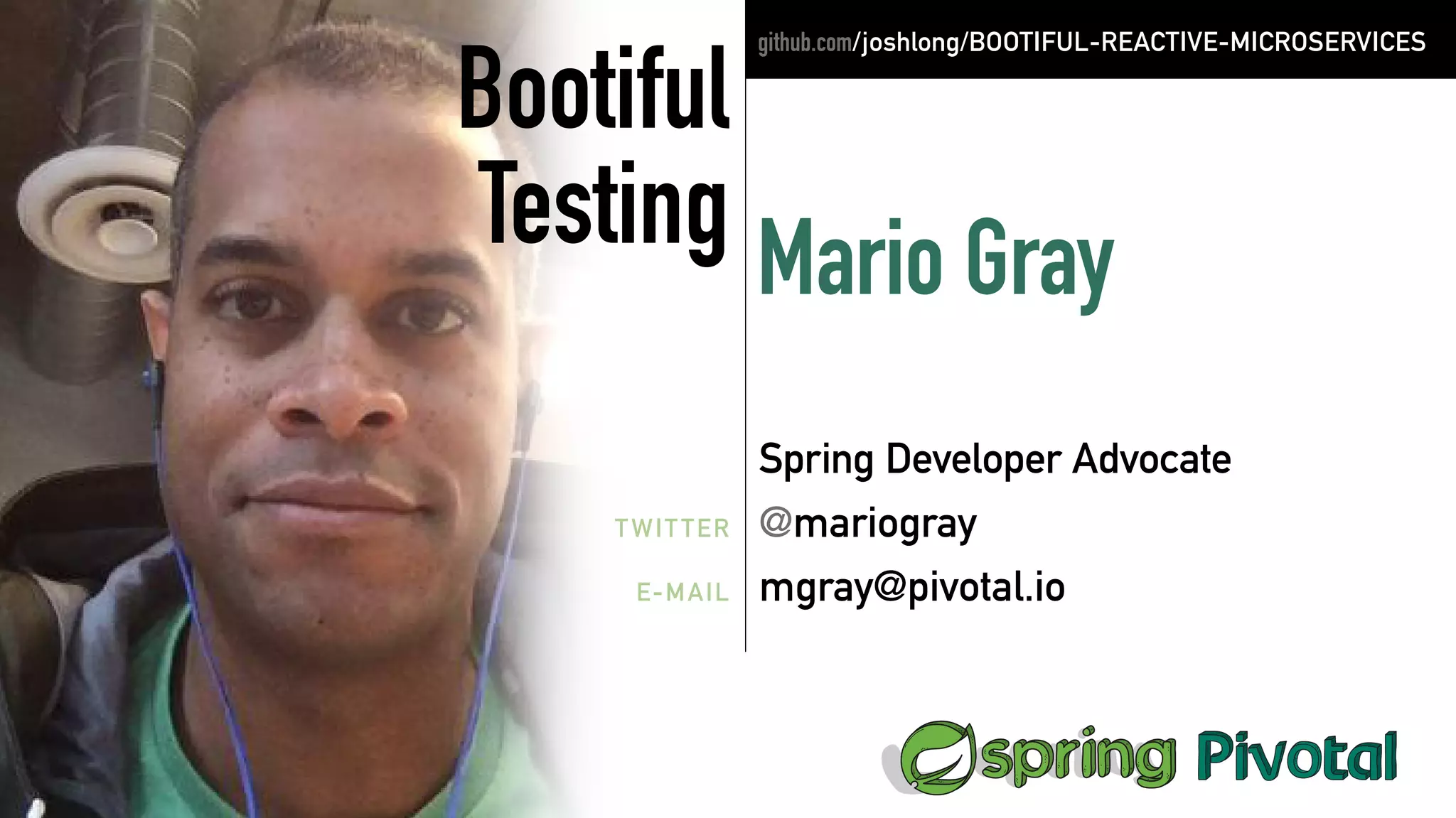 The Reactive Revolution - Josh Long | PPT