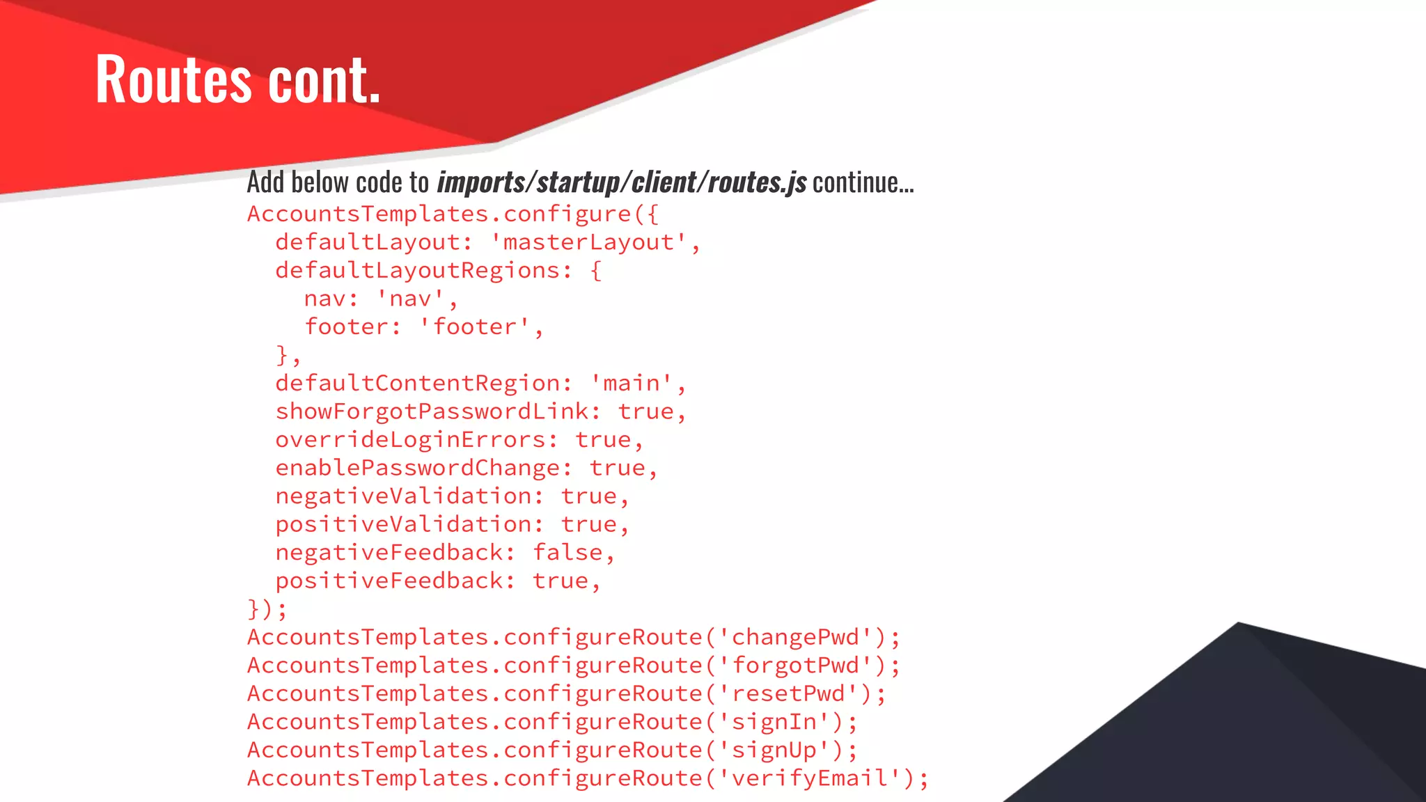 Reactive Application Using Meteor Ppt