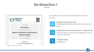 Reactive Architecture | PDF