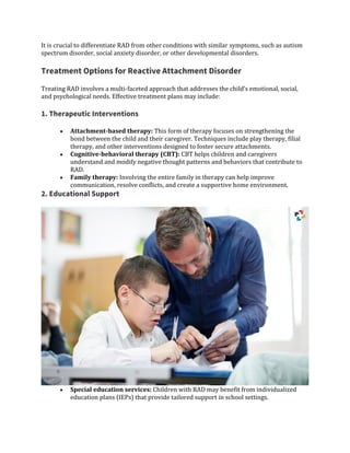 Reactive Attachment Disorder (RAD): Causes, Symptoms, Diagnosis, and ...