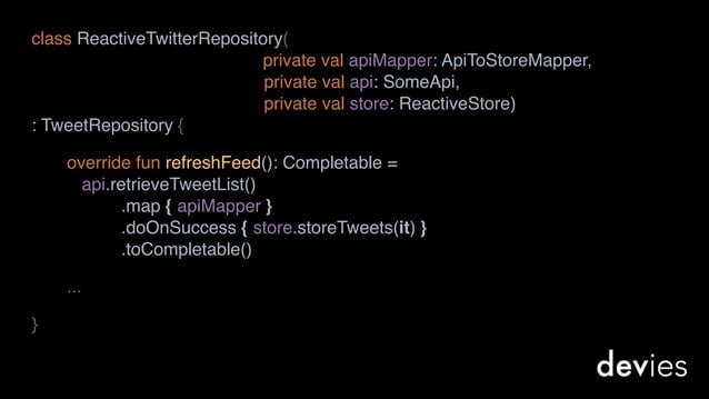 Reactive clean architecture | PPT