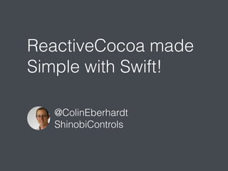 Reactive cocoa made Simple with Swift | PDF | Programming Languages | Computing