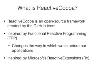 Reactive cocoa made Simple with Swift | PDF | Programming Languages | Computing