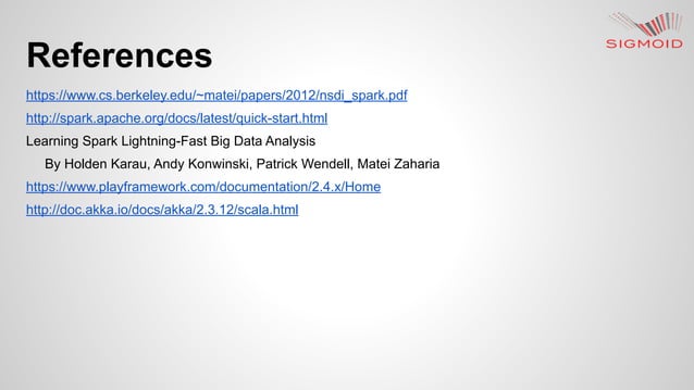 Reactive dashboard’s using apache spark | PDF