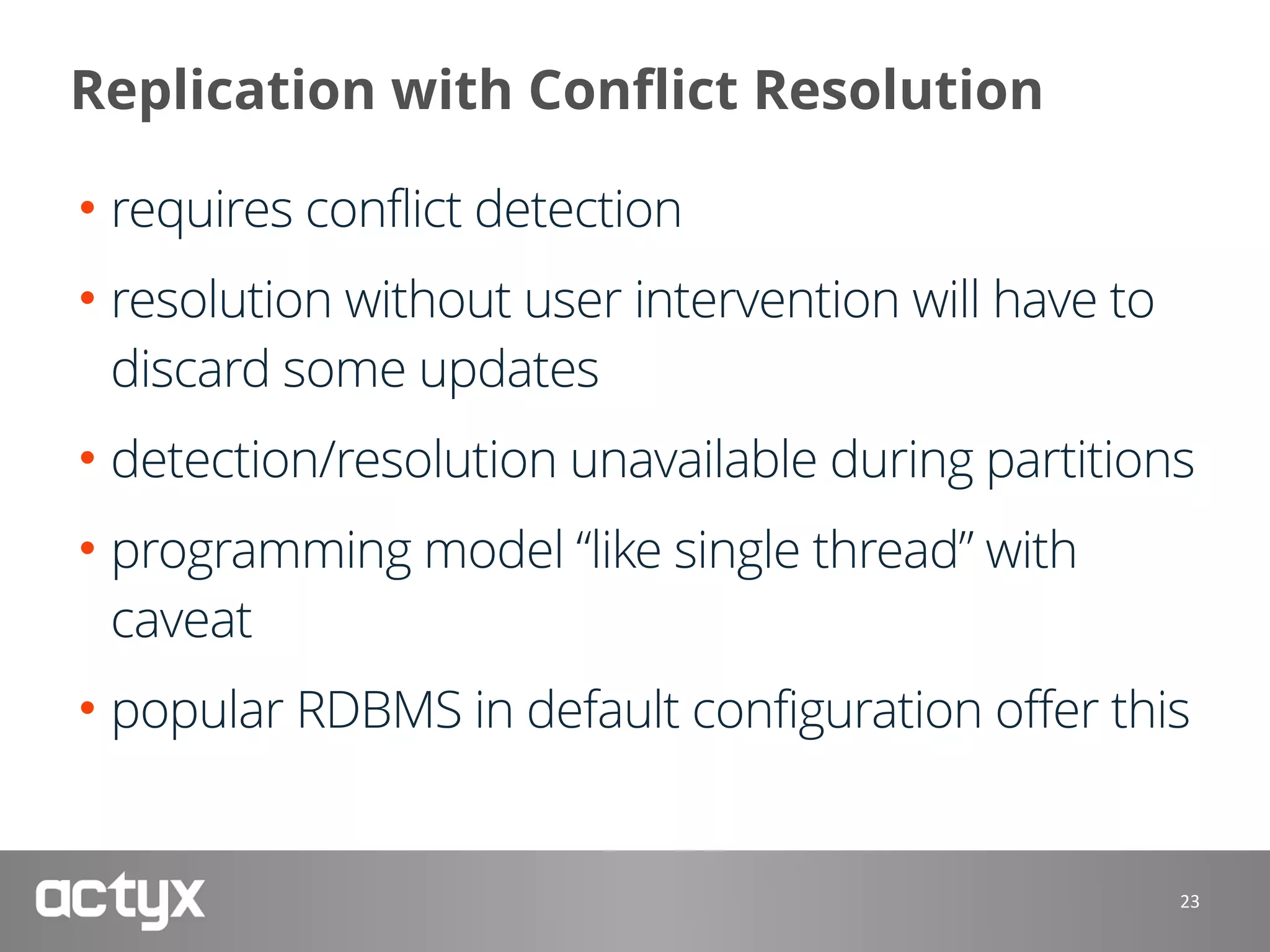 Reactive Design Patterns — J on the Beach | PPT