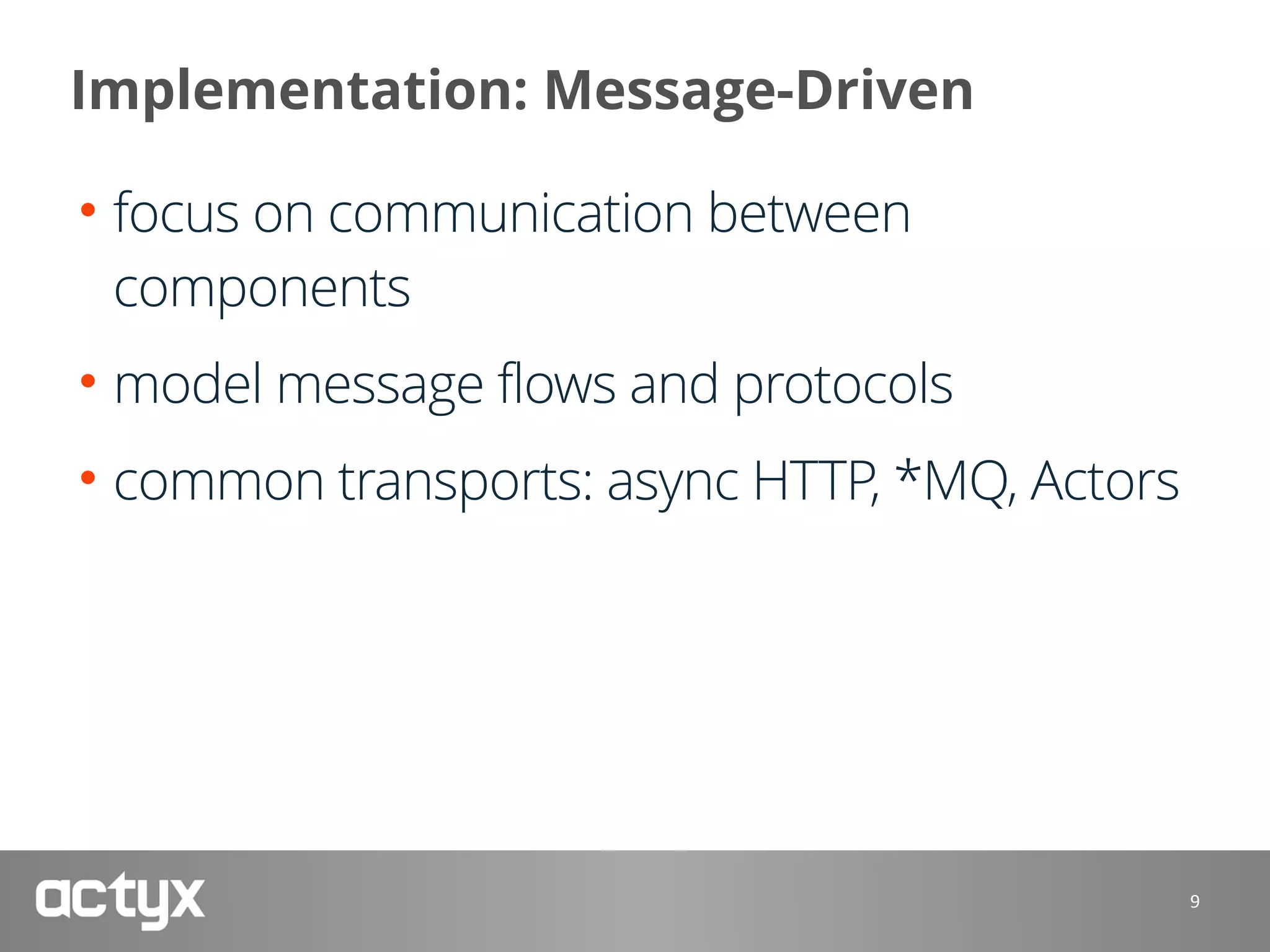 Reactive Design Patterns — J On The Beach Ppt