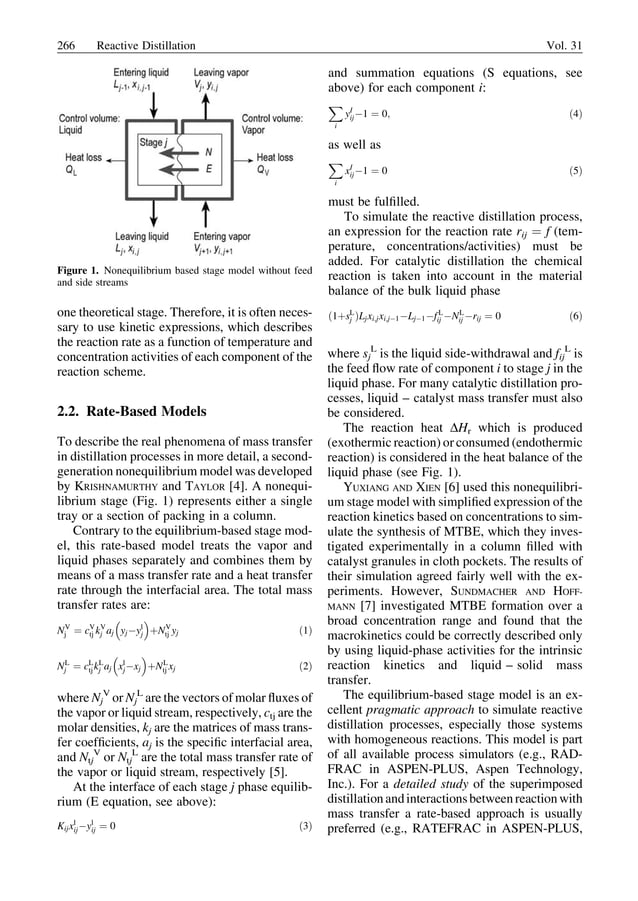 Reactive Distillation Pdf