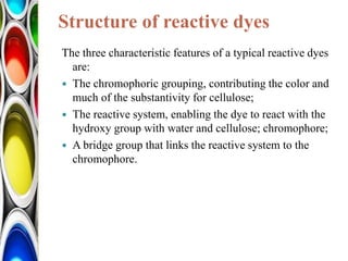Reactive dyes | PPT