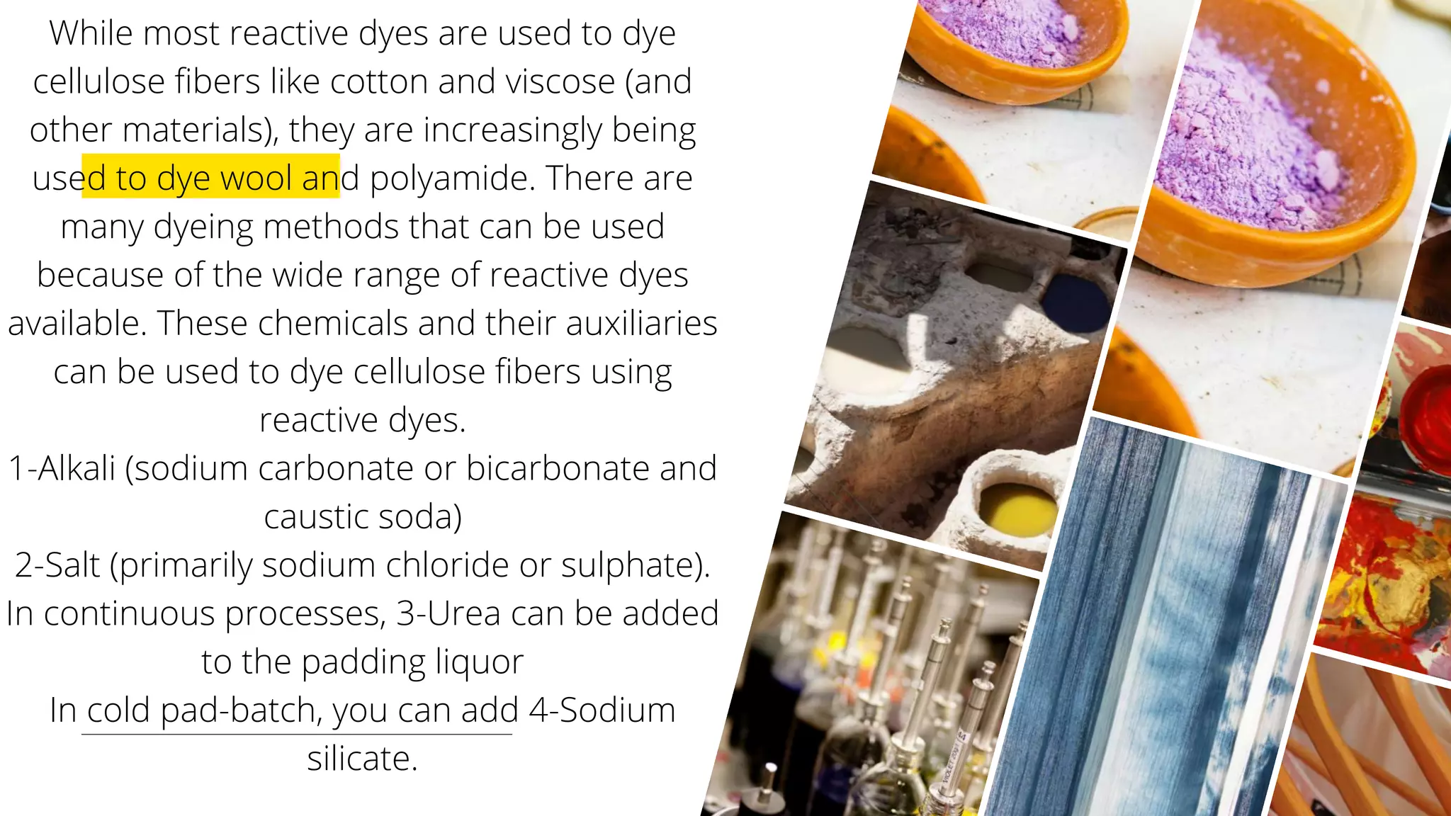 Reactive dyes (printing & dyeing) | PPTX