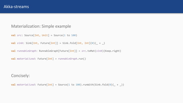 Display earthquakes with Akka-http | PPT