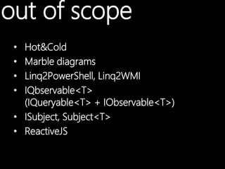 Reactive extensions | PPTX