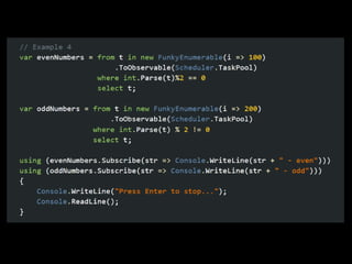 Reactive Extensions - VTD11 | PPT