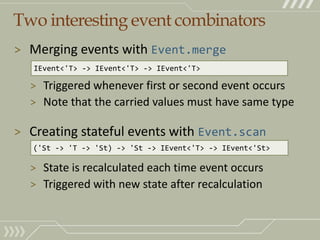 Reactive fsharp | PPTX | Web Development | Internet