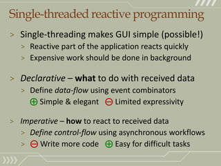 Reactive fsharp | PPTX | Web Development | Internet