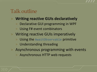 Reactive fsharp | PPTX | Web Development | Internet
