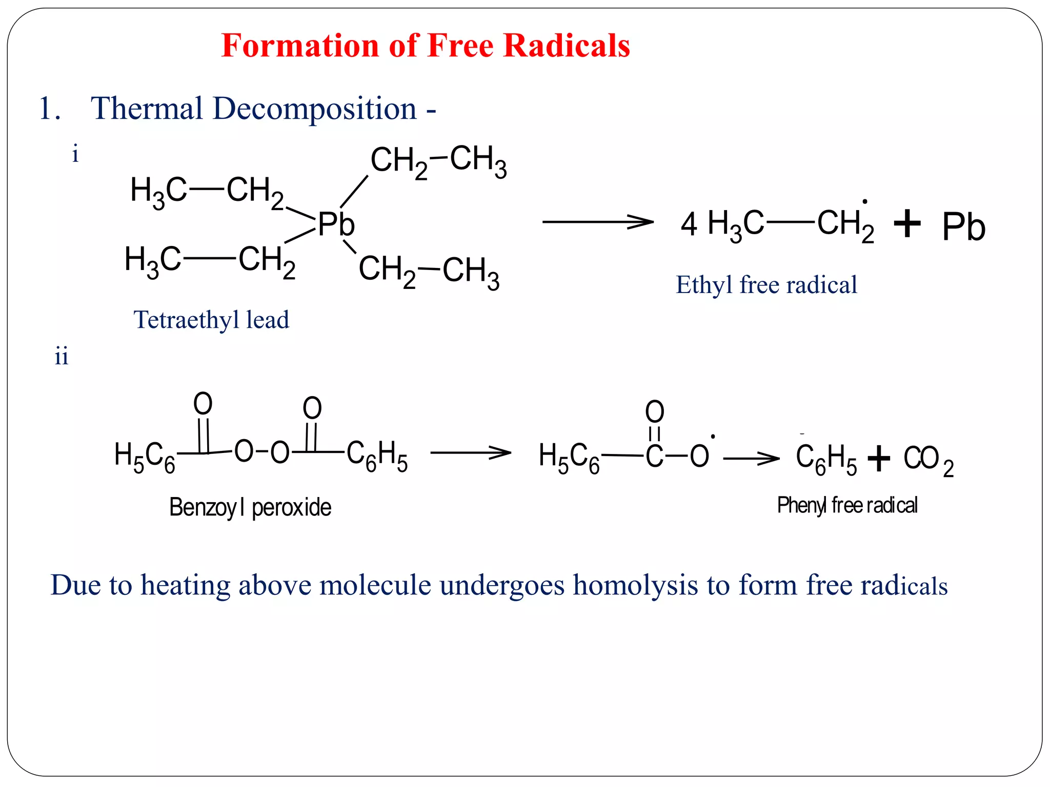 Reactive intermediates | PPTX