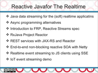 IPT Reactive Java IoT Demo - BGOUG 2018 | PPT