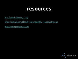 ReactiveMongo - non blocking and asynchronous I/O operations | PPT