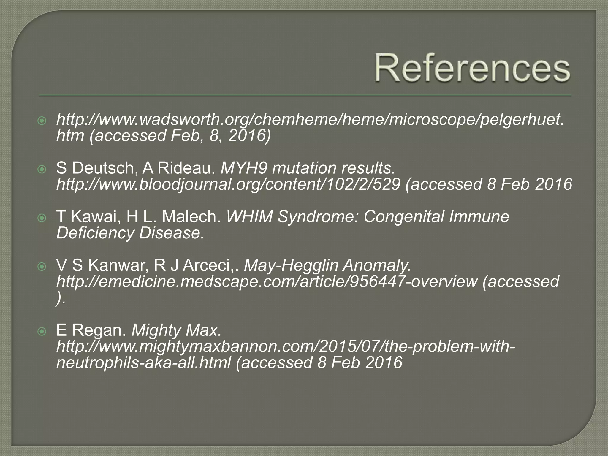 Reactive Atypical Abnormal Morphology of neutrophils | PPTX