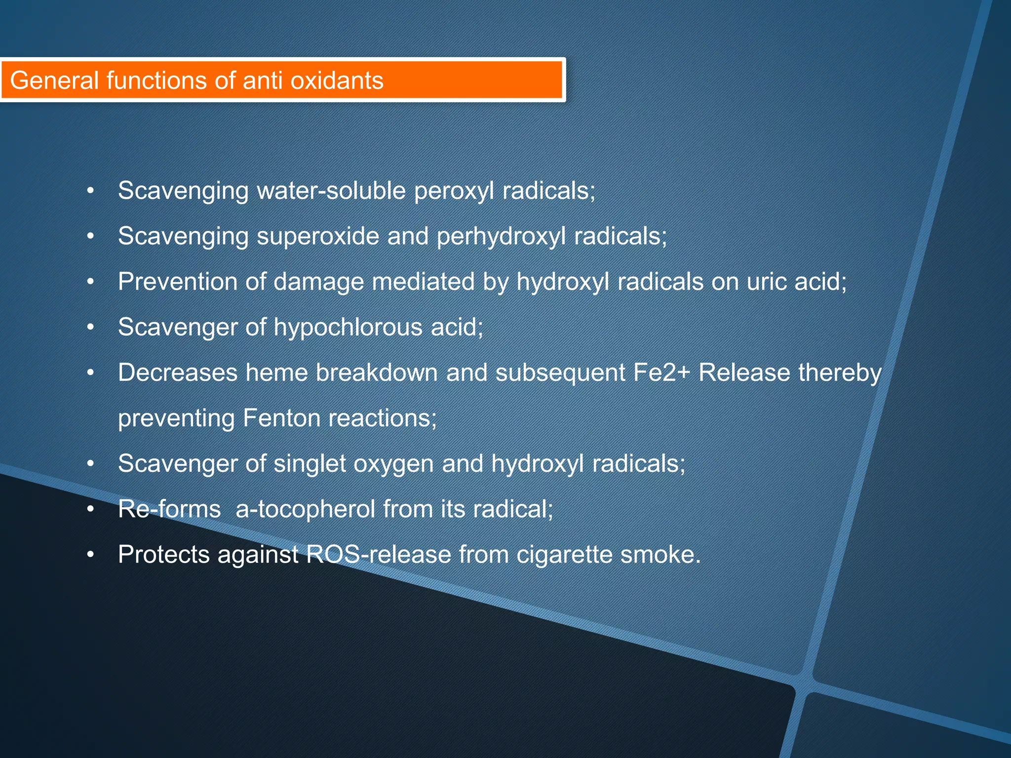 Reactive oxygen species | PPTX