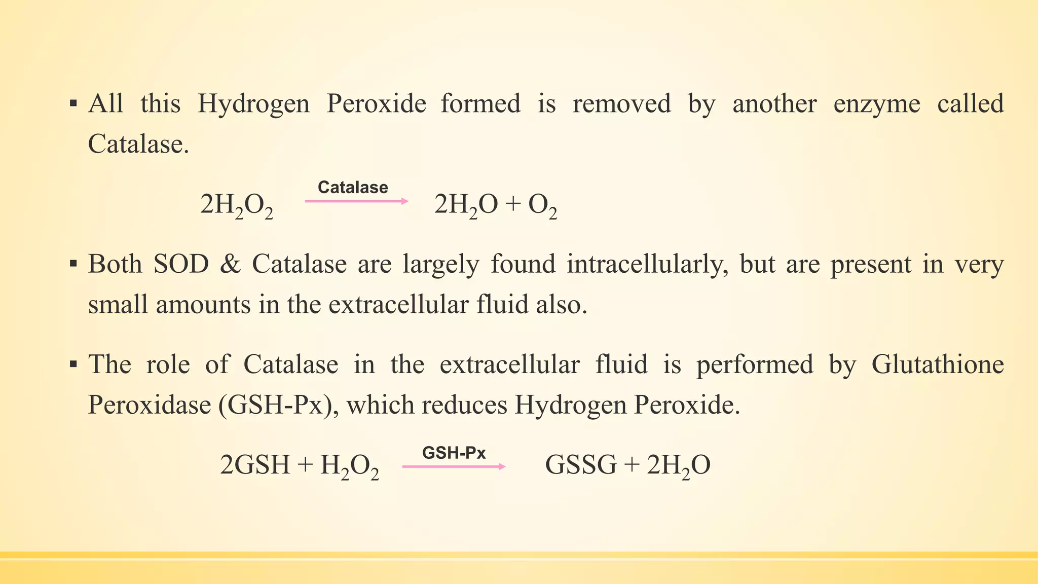 Reactive oxygen species | PPTX
