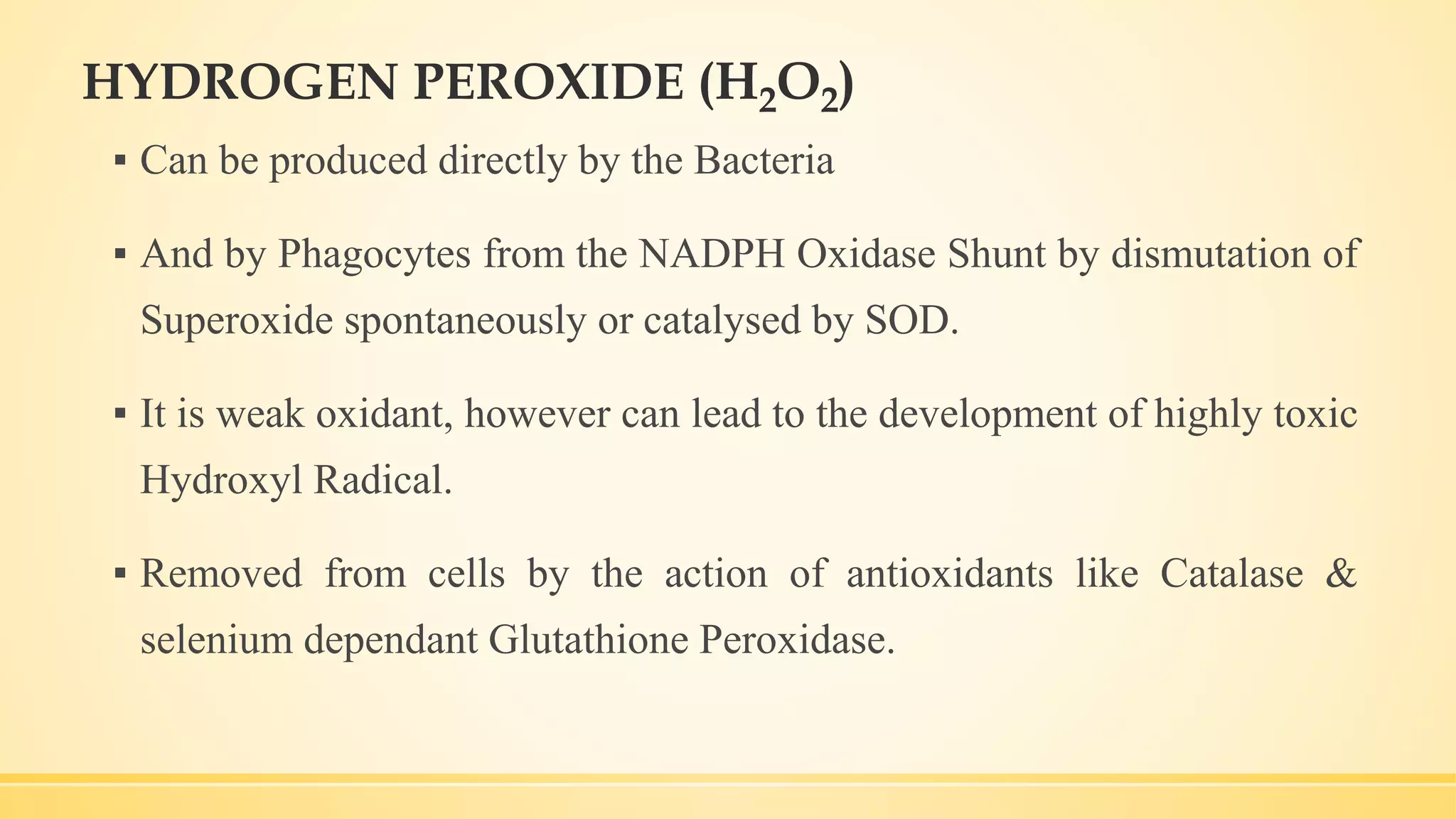 Reactive oxygen species | PPTX