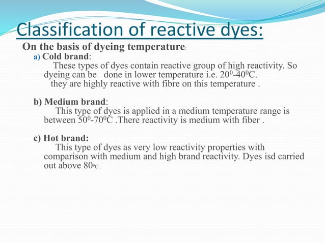 Reactive & pigment printing | PPTX