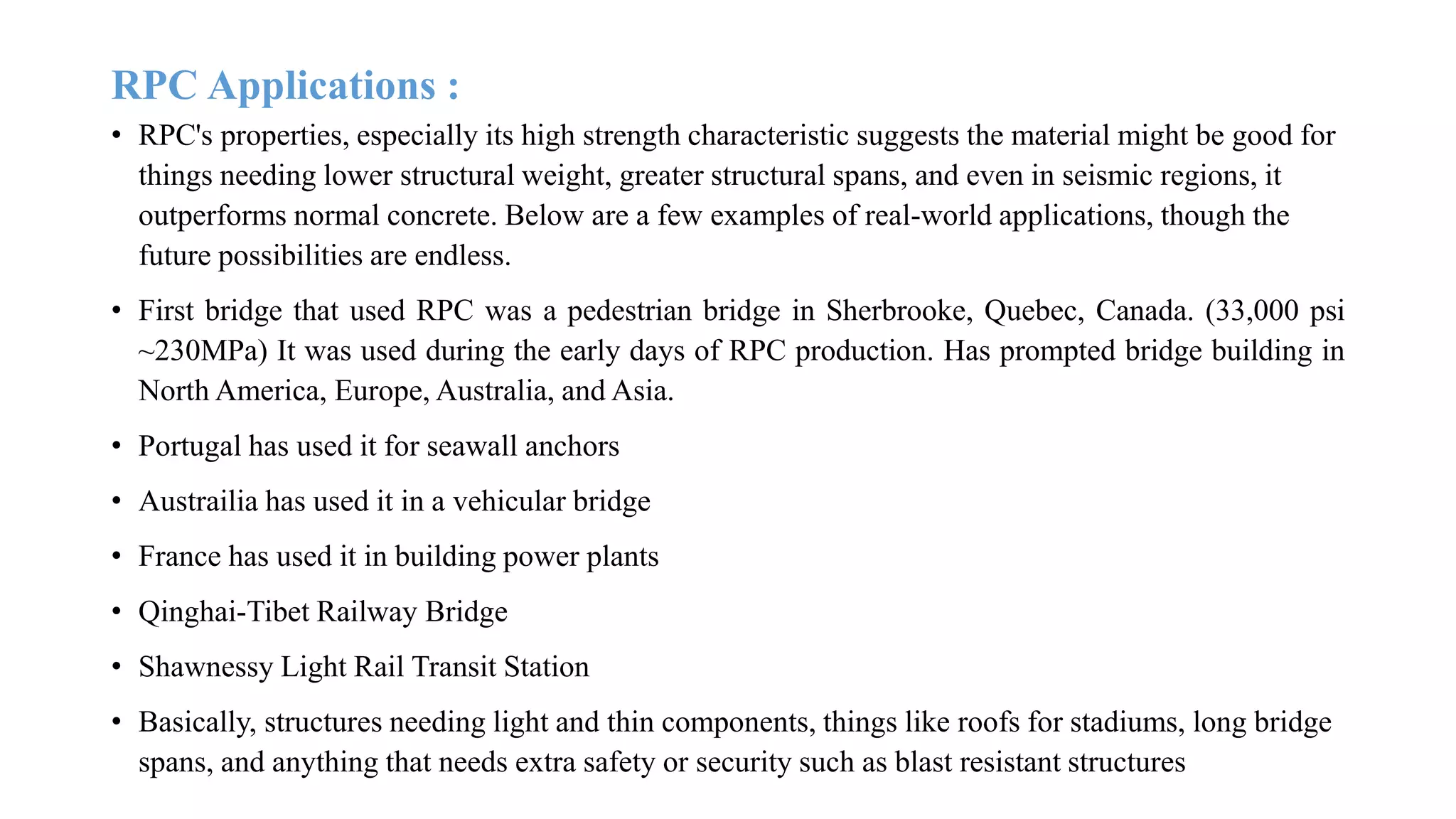 Reactive powder concrete | PPTX