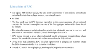 Reactive powder concrete | PPTX