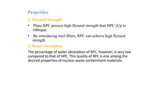 Reactive powder concrete | PPTX