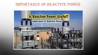 Reactive Power : Problems and Solutions | PPT
