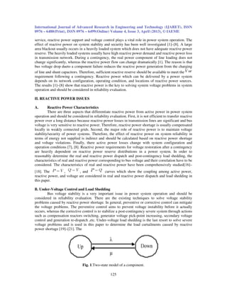 Reactive power aspects in reliability assessment of power systems | PDF