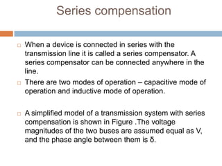 Reactive power compensation | PPTX