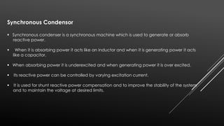 Reactive power compensation | PPT