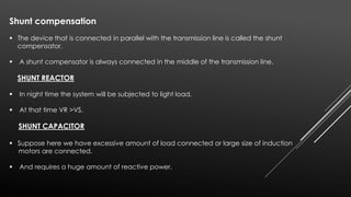 Reactive power compensation | PPT