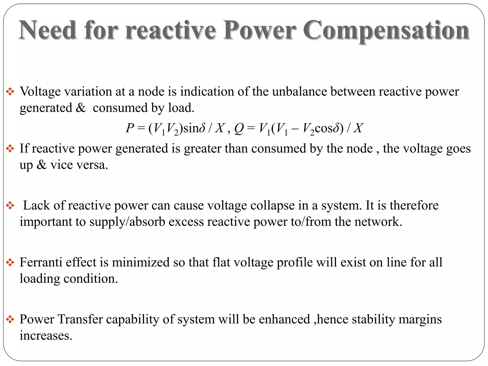 Reactive Power Compensation Pptx Radio Control Hobbies And Interests